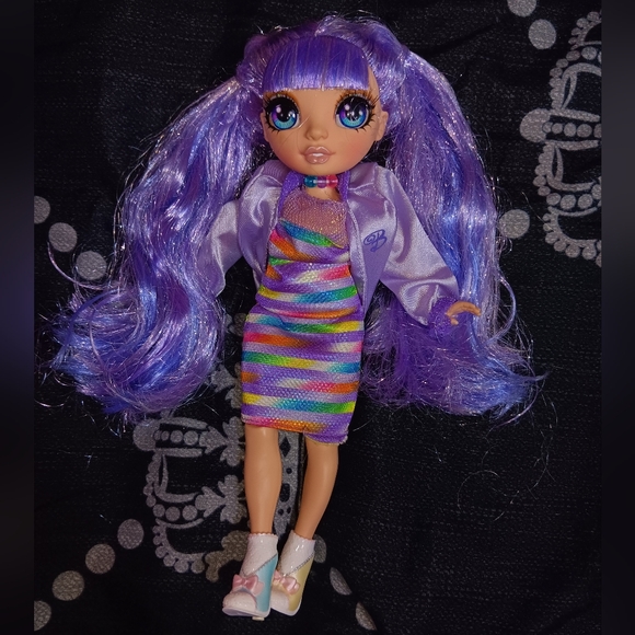 rainbow high | Toys | Rainbow High Junior Violet Willow Lilac Purple ...